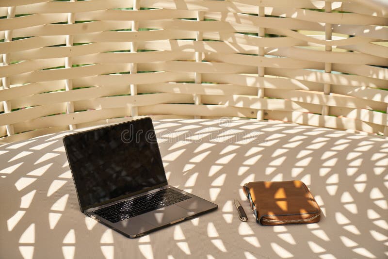 Laptop and notebook stock image. Image of work, tourist - 190958317