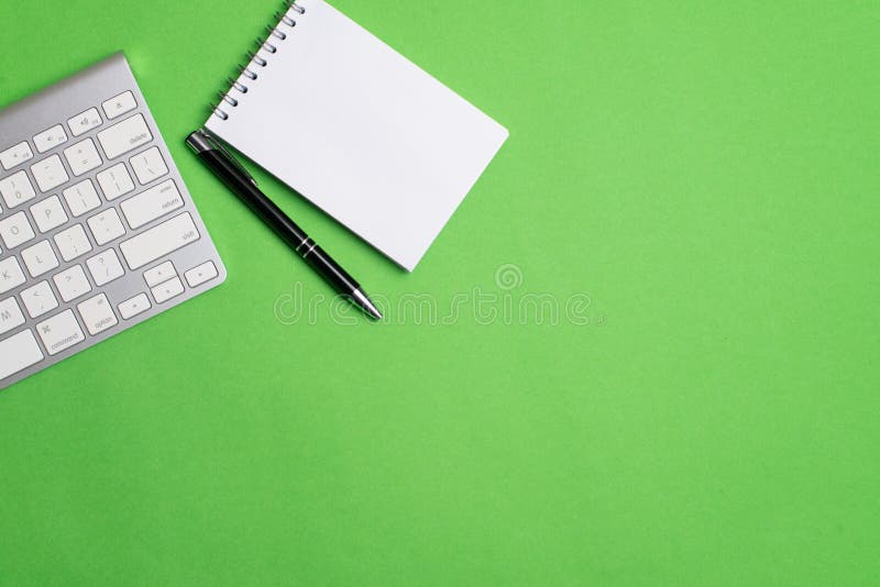 Laptop with Notepad and Pen Editorial Stock Photo - Image of business ...