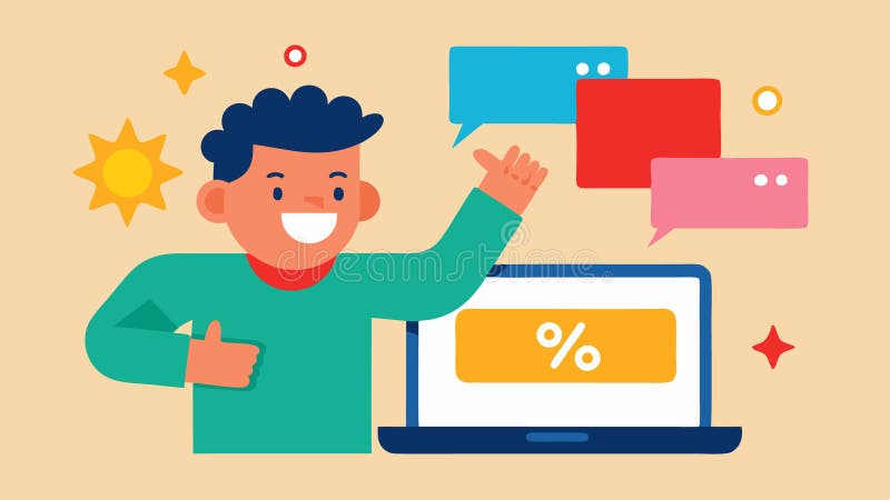 Laptop Overflow a Laptop Screen Overflows with Colorful Ads Displaying ...