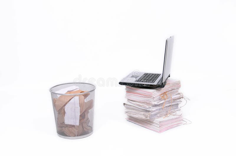Paperless Office: Scanning Documents and Turning Paper into Data Stock ...
