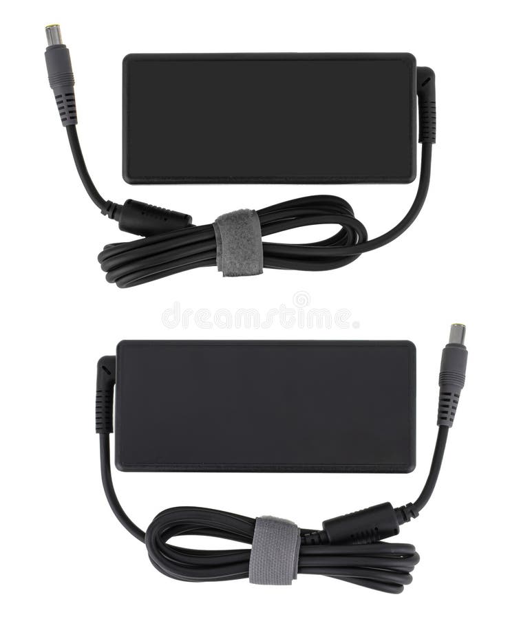 Laptop Power Supply, Laptop Accessory, on a White Background in ...