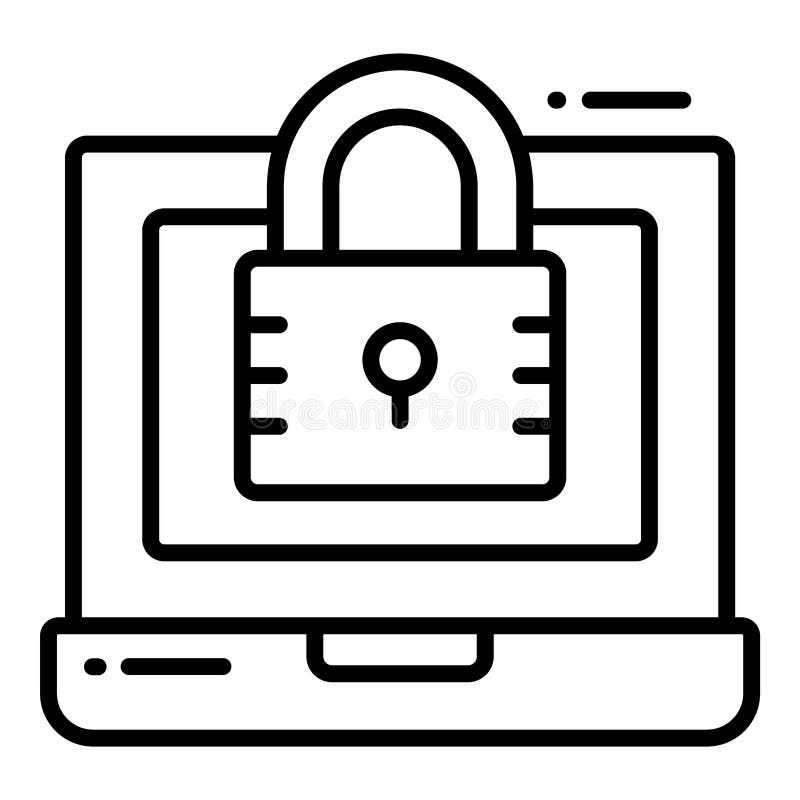 Hacker Protection And Security Vector Icons Set Cyber Computer Network