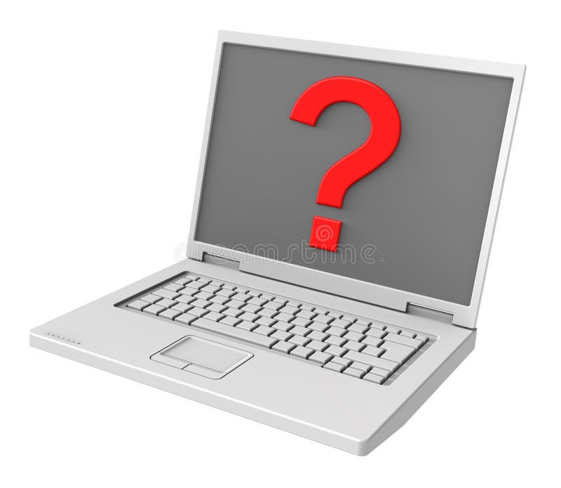 White Question Marks with Red Exclamation Point Stock Illustration ...