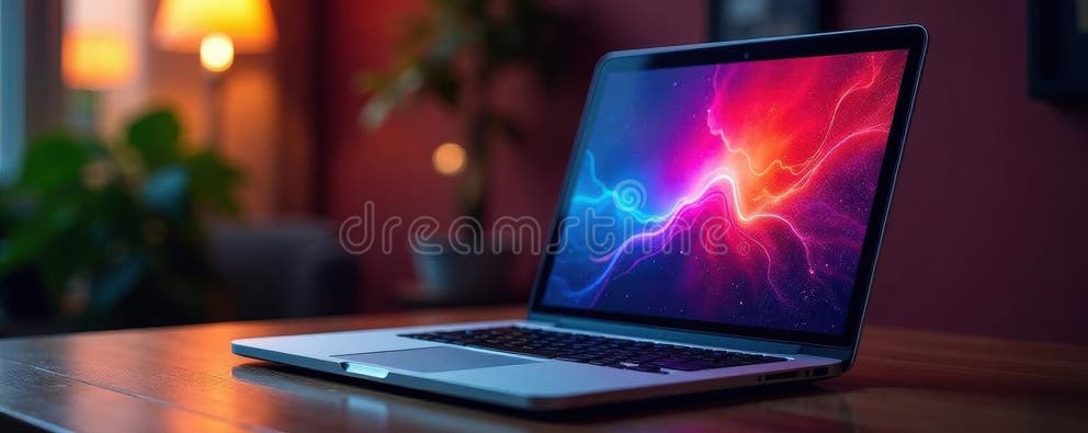 Laptop Screen Displays Website Design Process Stages , Launch, Screen ...