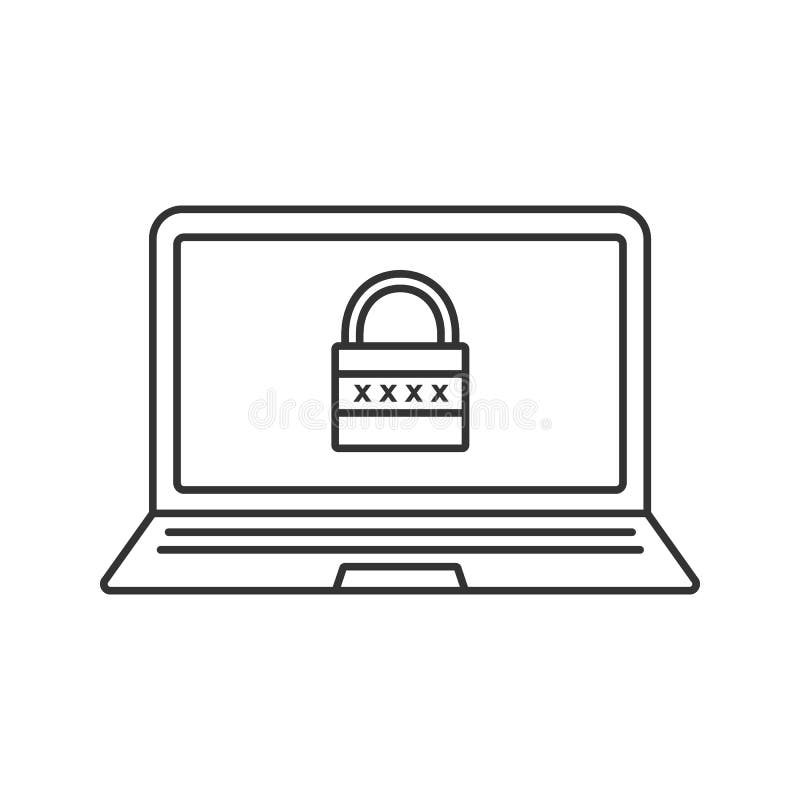 Closed Laptop Drawing Stock Illustrations – 96 Closed Laptop Drawing ...