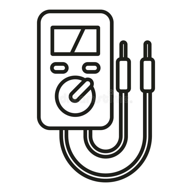 Multimeter Icon. Doodle Hand Drawn or Outline Icon Style Stock Vector ...