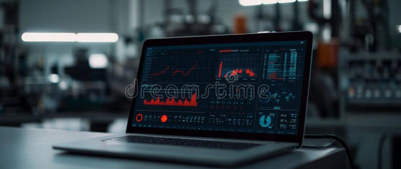 A Laptop Showing a Mechanical Engineering Design Software Interface ...