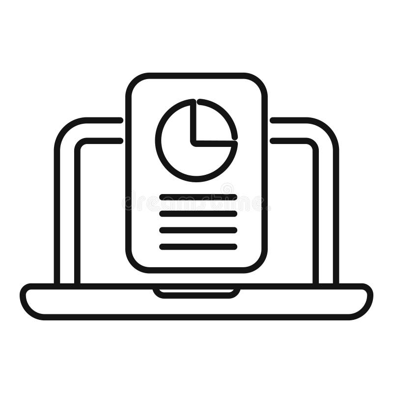 Laptop Showing Smartphone with Analytics App Displaying on Screen Stock ...