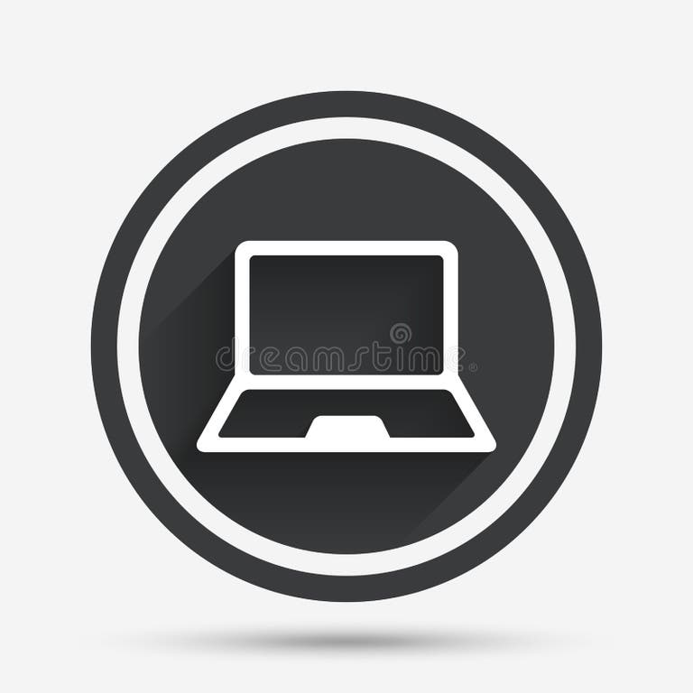 Laptop Icon Circle Stock Illustrations – 23,075 Laptop Icon Circle ...