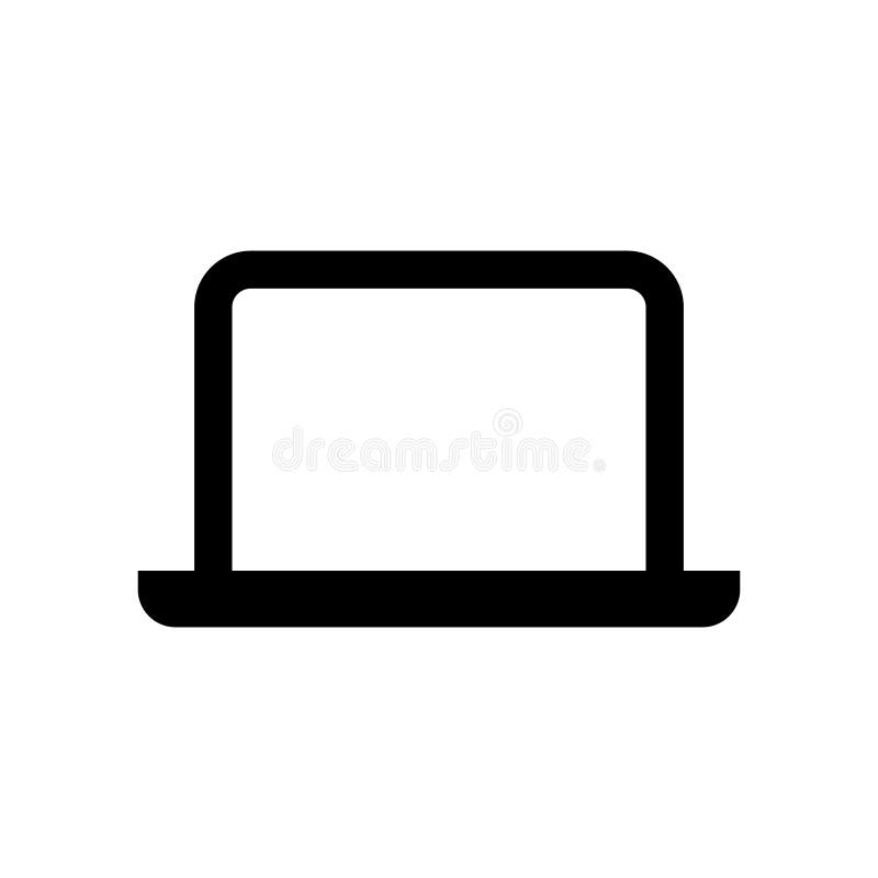 Laptop Sign and Symbol for Website Design or Template Design. Vector ...
