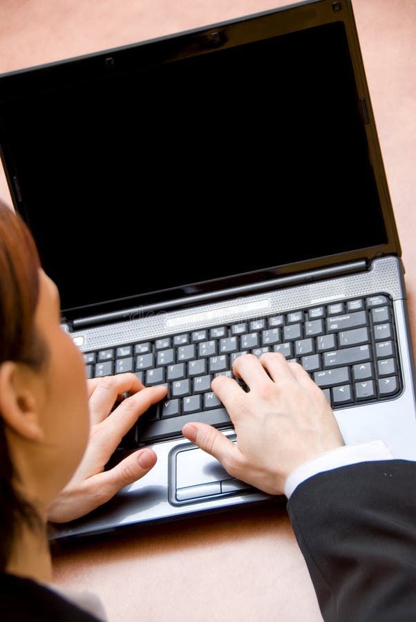 Laptop time stock image. Image of laptop, wireless, notes - 2361839