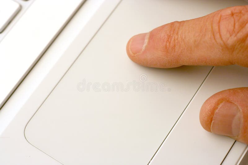 Laptop touchpad stock image. Image of electronics, keyboard - 1362829