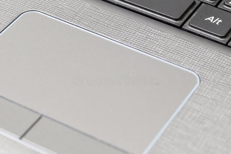 Laptop touchpad stock image. Image of work, life, macro - 17033699