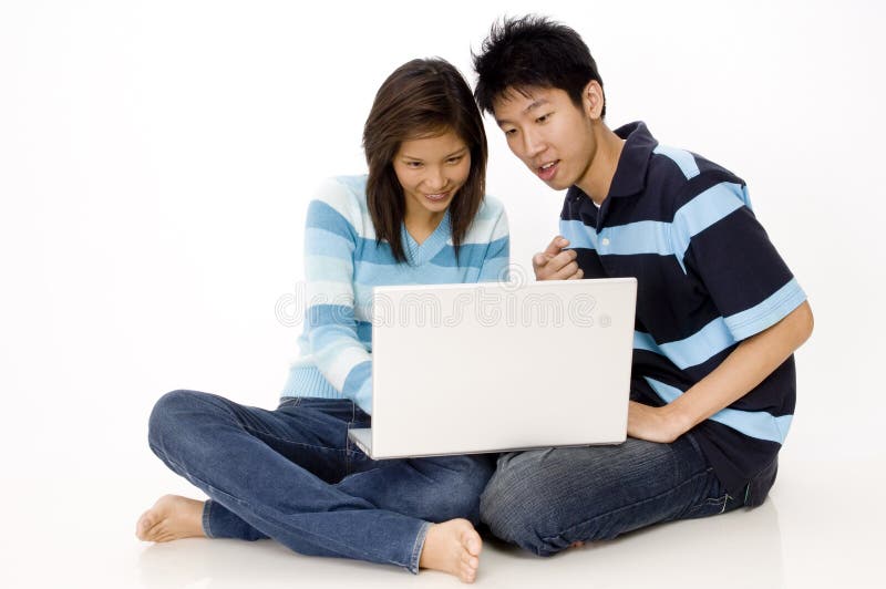 Laptop Users stock photo. Image of surfing, floor, laptop - 772032