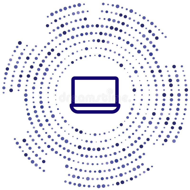 Laptop Vector Icon. Laptop Editable Stroke. Laptop Linear Symbol for ...