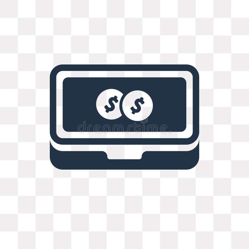 Laptop Vector Icon Isolated on Transparent Background, Linear La Stock ...