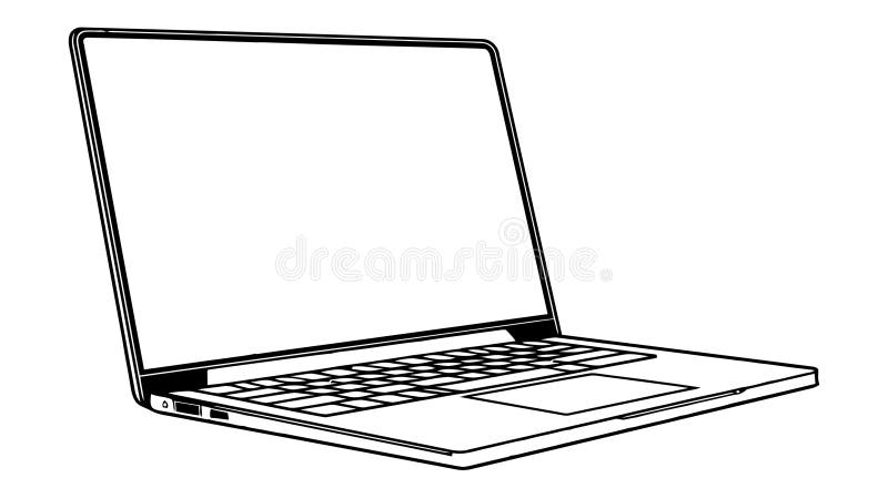 Vector Ultrabook Stock Illustrations – 450 Vector Ultrabook Stock ...