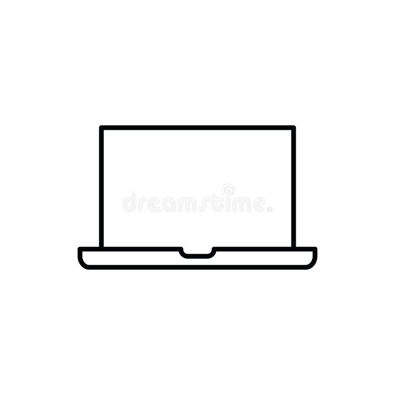 Laptop Vector Icon. Notebook Icon. Smart Devices Icon Stock Vector ...