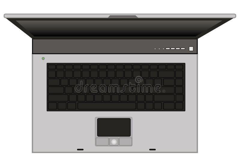 Keyboard Vector Illustration Isolated Stock Vector - Illustration of ...