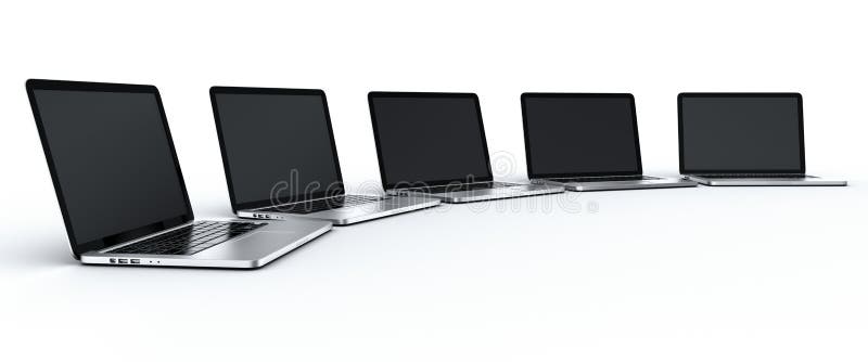 Multiple Laptops Stock Illustrations – 139 Multiple Laptops Stock ...