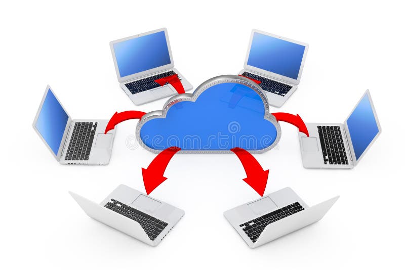 Remote Server Around World Stock Illustrations – 36 Remote Server ...