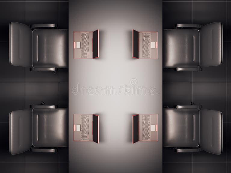 Modern Office 3d Top View Stock Illustrations – 7,298 Modern Office 3d ...