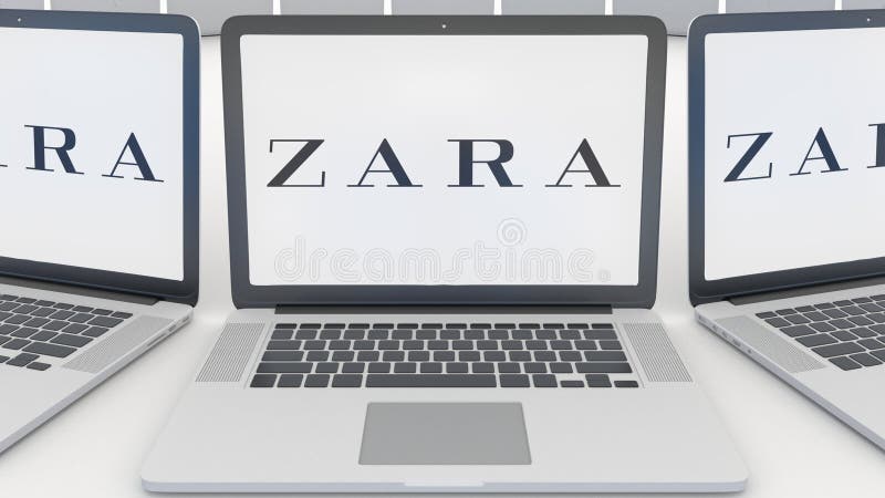 ZARA Logo Above Reception Desk in the Modern Office, Editorial ...