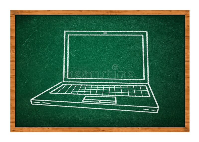 Laptopu rysunek zdjęcie stock. Obraz złożonej z notebook - 29329110