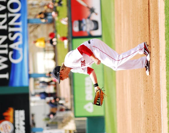 Lar Anderson 1st baseman editorial photo. Image of athlete - 19202536