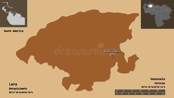 Lara, State of Venezuela,. Previews. Pattern Stock Illustration ...
