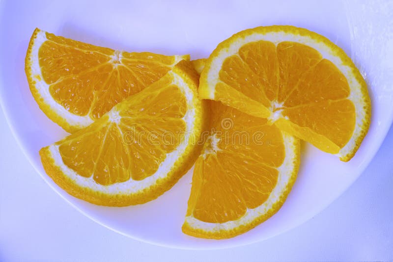 Laranja Cortada Em Uma Placa Imagem de Stock - Imagem de grande, placa ...