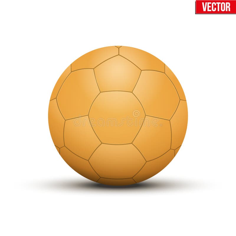 Laranja Da Bola Do Handball Ilustração do Vetor - Ilustração de esporte ...