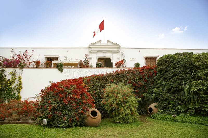 Larco Museum Museo Larco in Lima, Peru Editorial Stock Image - Image of ...