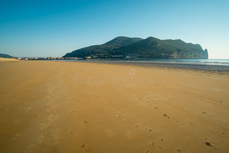 Laredo beach stock image. Image of cantabria, santander - 76676683