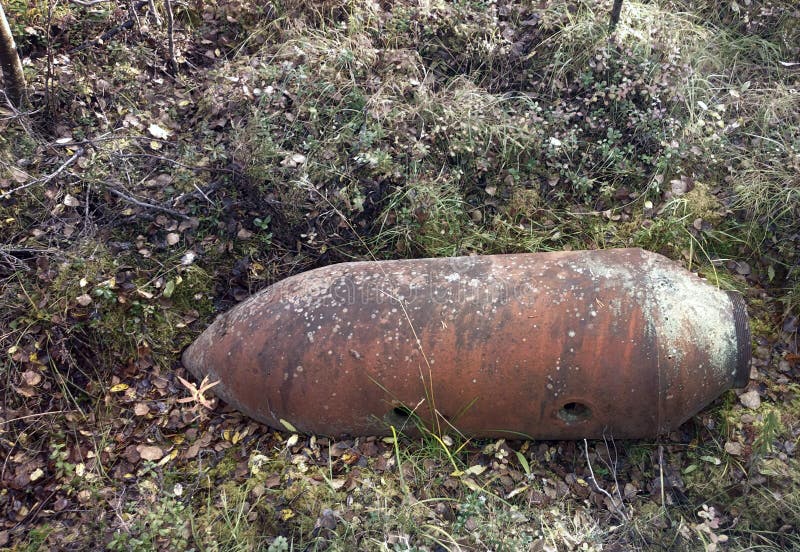 Aerial bomb stock image. Image of isolated, steel, silhouette - 6991119