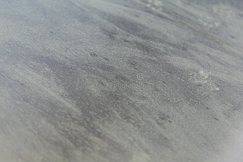 A Large Amount of March Spring Pollen Outside Dusting on an Outdoor ...