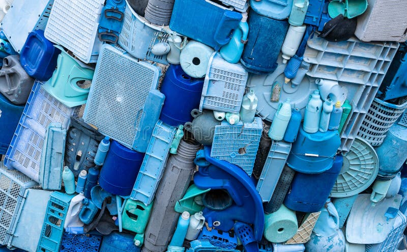 A Pile of Plastic Litter and Waste Stock Image - Image of dumping ...