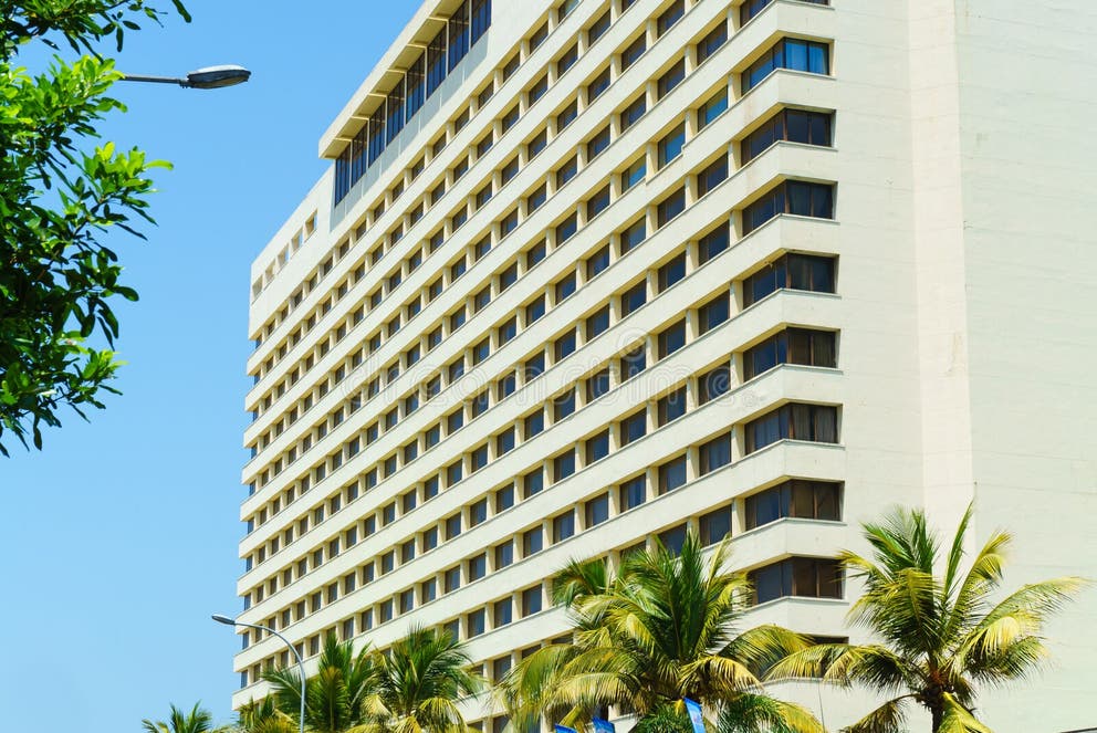 A Large Apartment Building of Strict Design Stock Photo - Image of ...