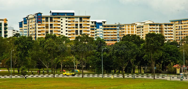 Large apartment complex stock photo. Image of building - 6152114