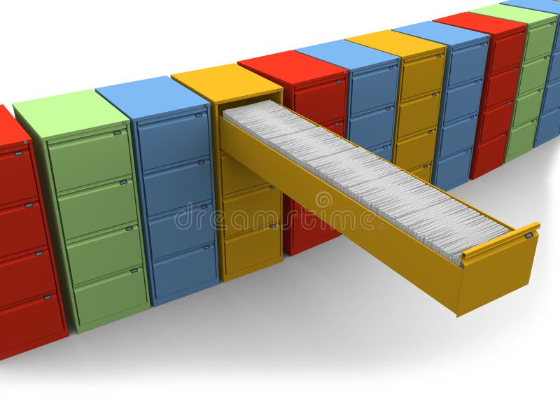 Archive stock illustration. Illustration of archives - 18761406