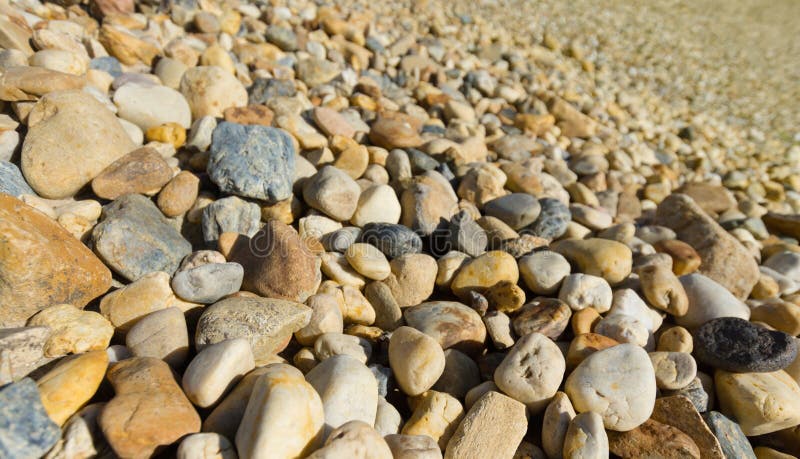 Large Area of Pebbles, Background Image Stock Image - Image of copy ...