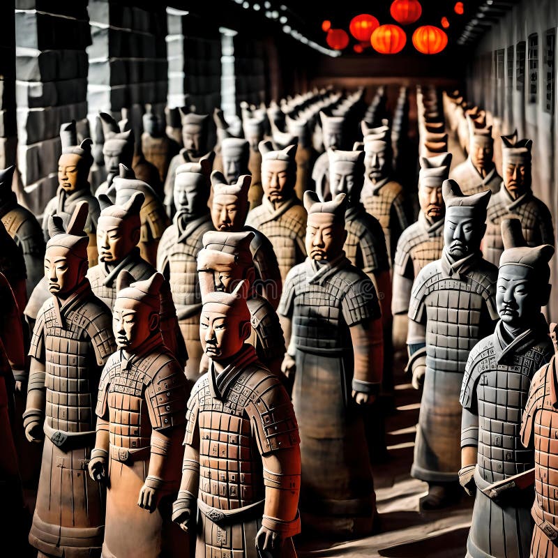 Terracotta Soldiers Stock Illustrations – 10 Terracotta Soldiers Stock ...