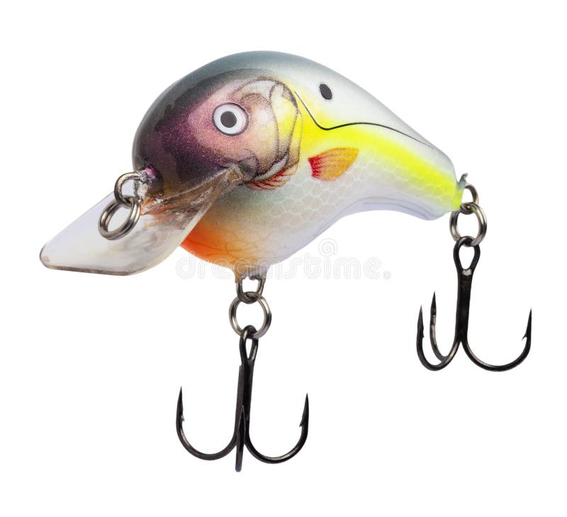 Large Artificial Fishing Lure Stock Image - Image of black, equipment ...
