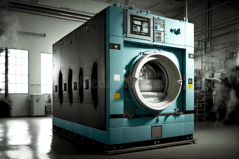 Large Automatic Machine Washing with High Load for Laundry Stock ...