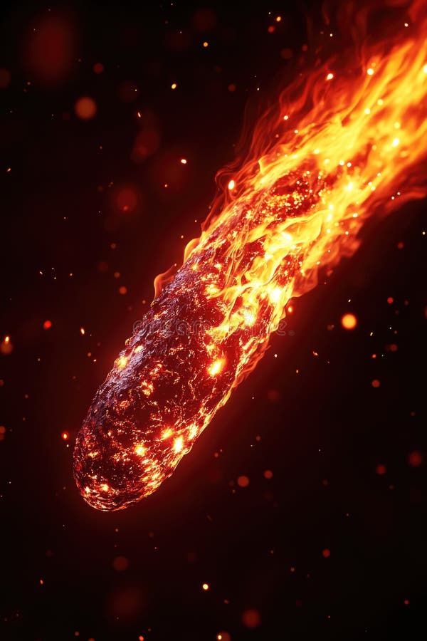 A Large Balloon Floating High in the Air Stock Photo - Image of blimp ...