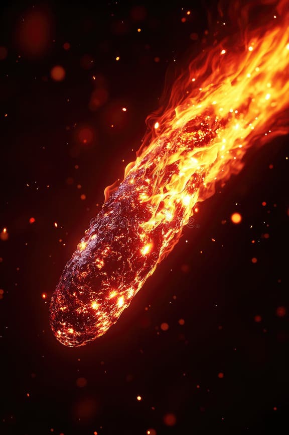 A Large Balloon Floating High in the Air Stock Photo - Image of blimp ...