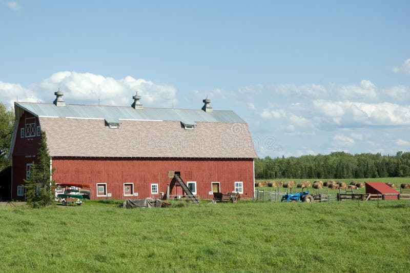 Large barn in countryside stock photo. Image of countryside - 22496860
