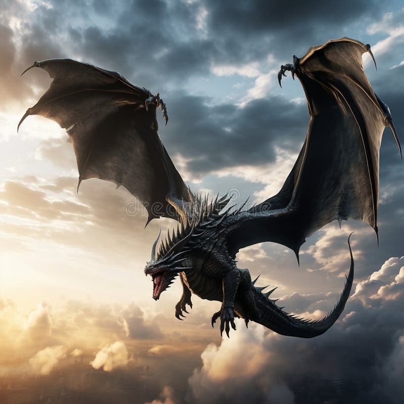 Black Dragons Flying