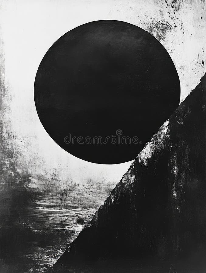 Large Black Object stock image. Image of generated, design - 376778307