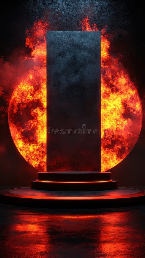 Large Black Red Structure Fire Middle Stock Photos - Free & Royalty ...